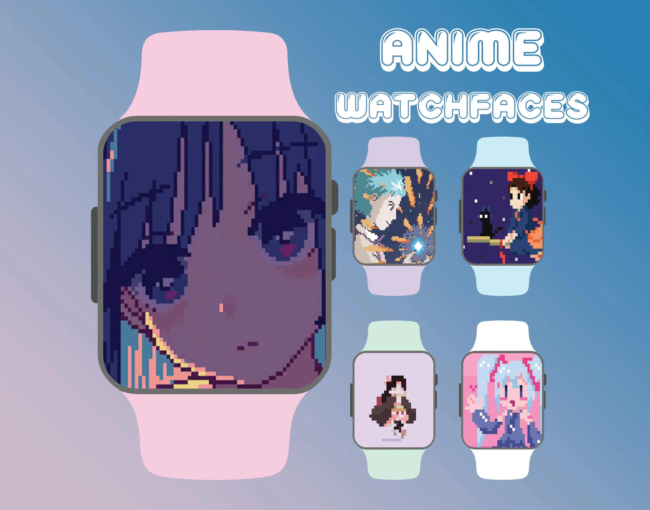 Anime watch faces para personalizar tu reloj inteligente | Mundo Anime