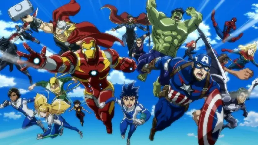 Los vengadores unidos: la serie animada de marvel | Mundo Anime