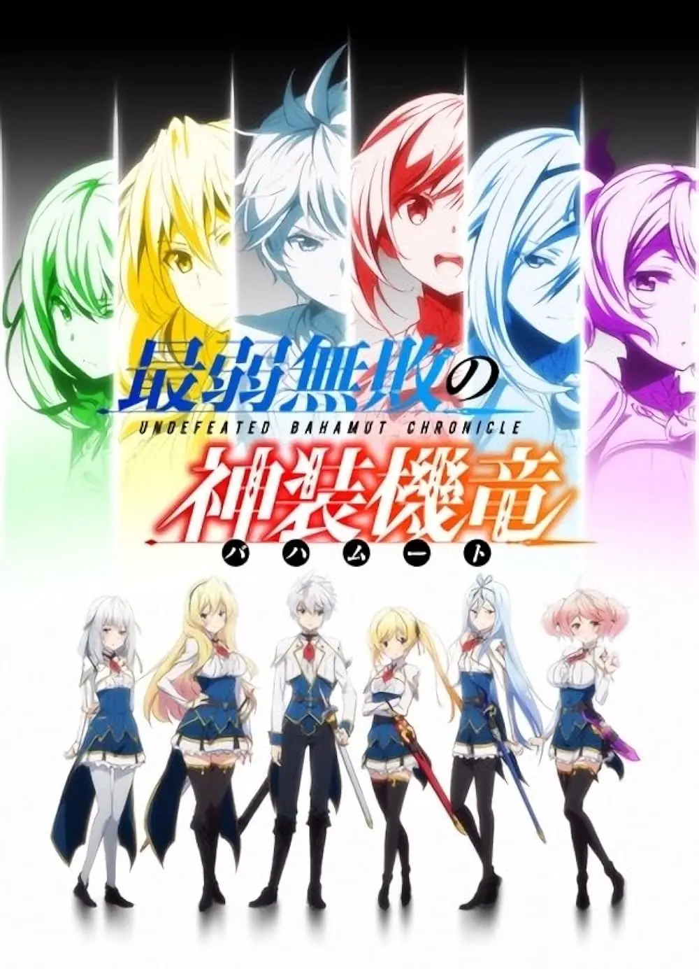 Saijaku muhai no bahamut del anime de drag-knights | Mundo Anime