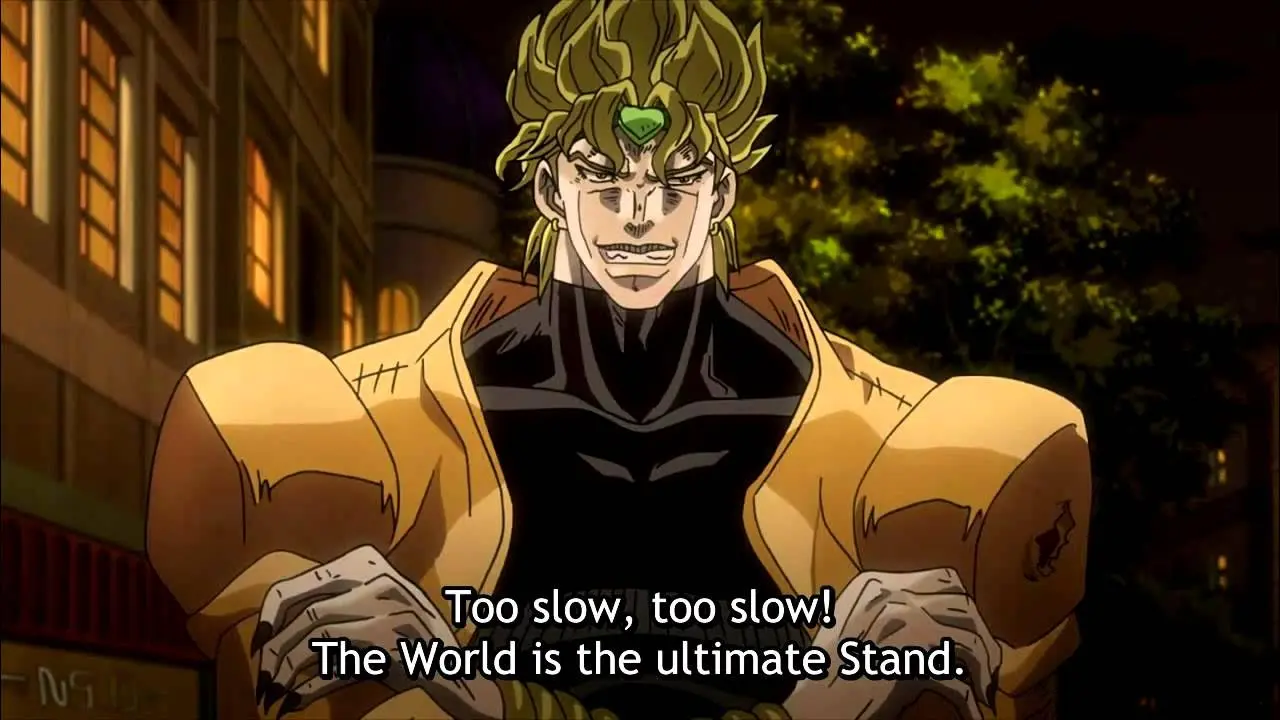 Dio walk anime: el momento clave de la transformación de dio en jojo ...